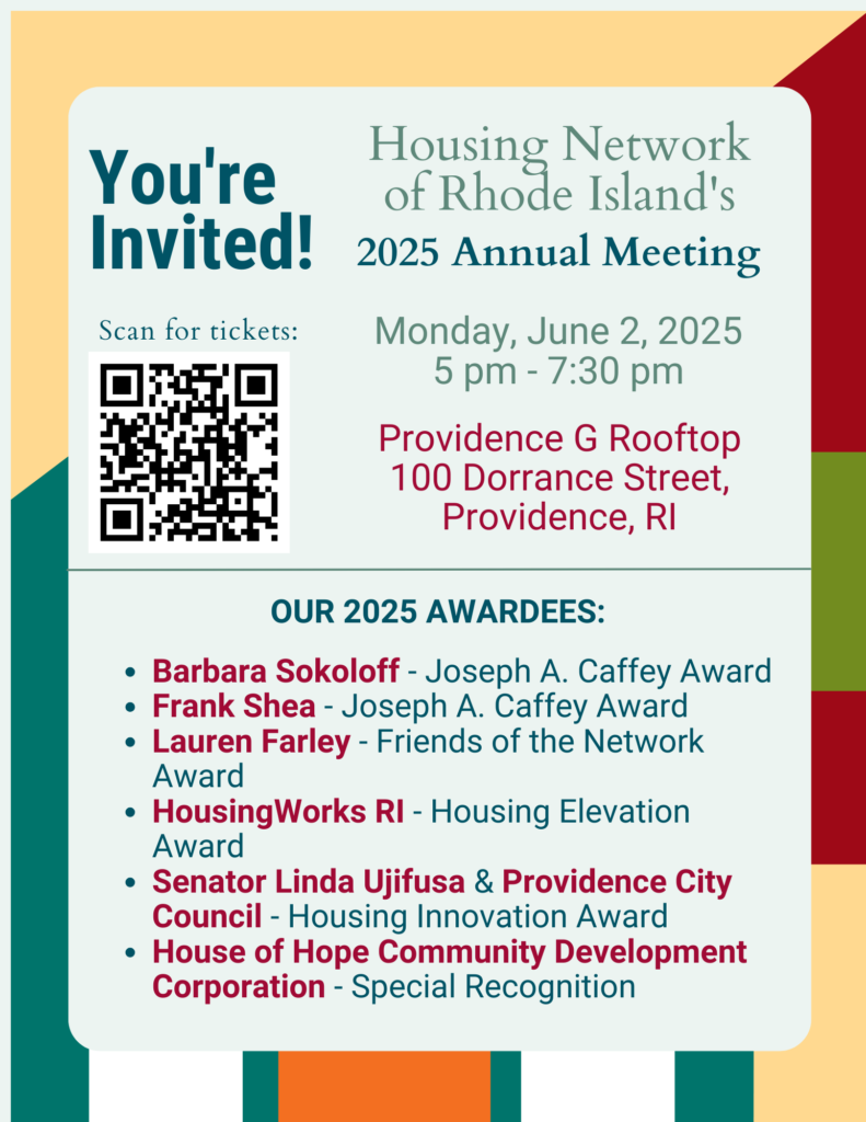 6/2/25 Housing Network of Rhode Island’s Annual Meeting - Housing ...