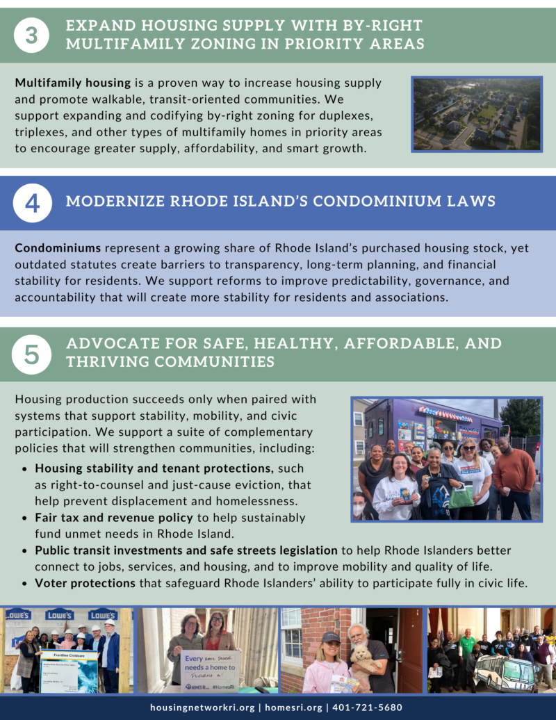 Legislative & Policy Work - Housing Network RI